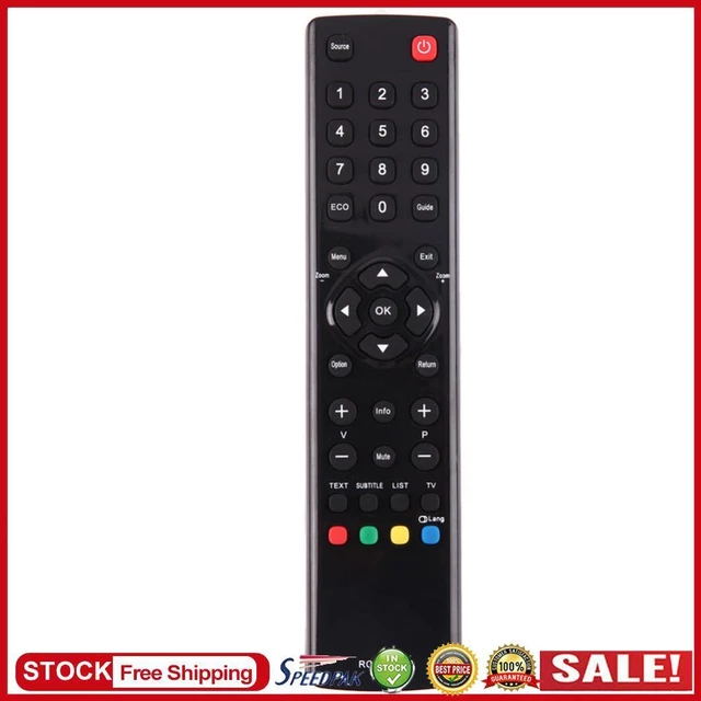 PORTABLE REMOTE CONTROL Battery Powered TV Wireless Controller for TCL ...