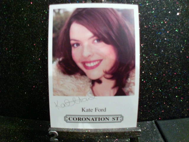 KATE FORD (TRACY Barlow) Pre-Print Coronation Street Original Cast Card ...