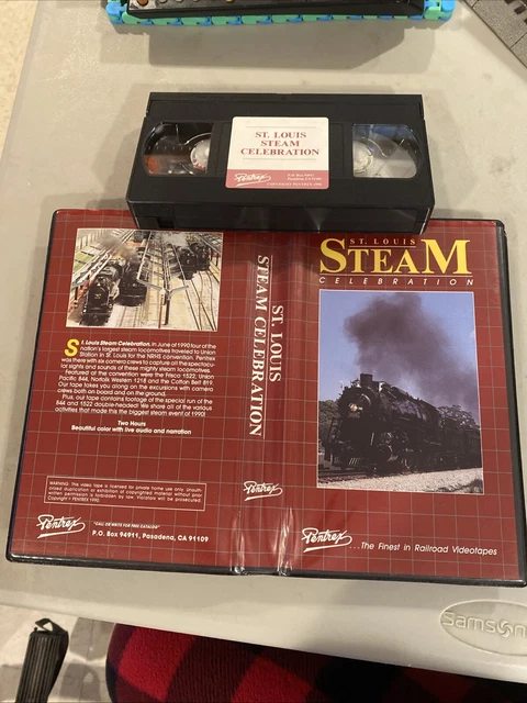 PENTREX VHS ST Louis Steam Celebration 1990 NRHS Convention Trains 1522 ...