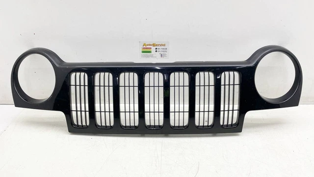 GRIGLIA / MASCHERINA Superiore Paraurti Ant Jeep Cherokee Kj 2004 ...