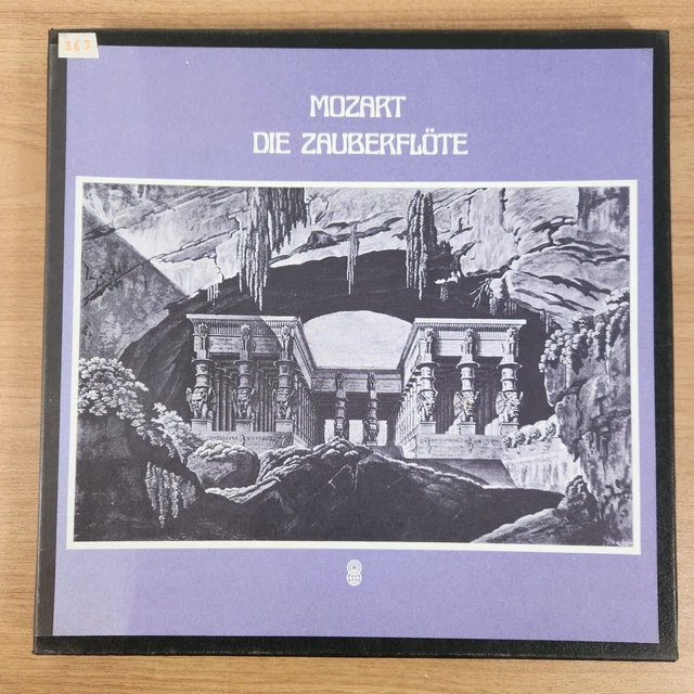 MOZART DIE ZAUBERFLÖTE WORLD RECORD CLUB 3 X LP BOX SET NEAR MINT $99. ...