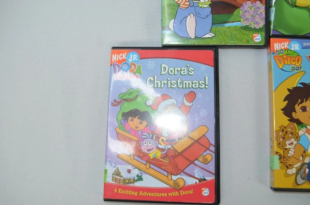 NICKELODEON NICK JR DVD Lot Of 4 DVDs Dora Diego Max & Ruby $15.01 ...