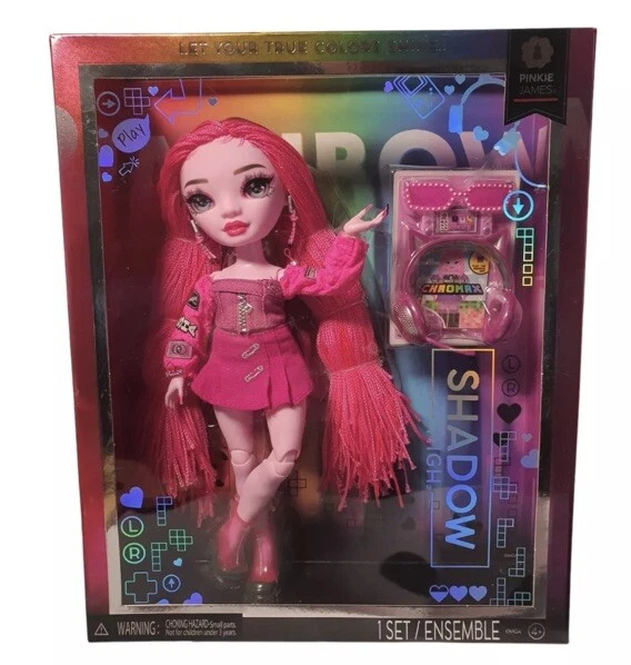 RAINBOW HIGH SHADOW High Pinkie James Fashion Doll Playset with ...