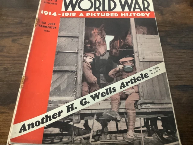 WORLD WAR 1914-1918 A Picture History Part 2 (published 1934 ?) (CB29) £3.99 - PicClick UK