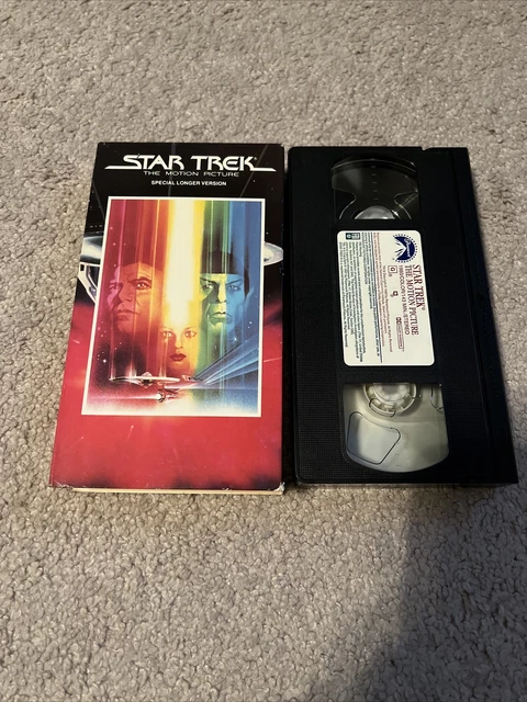 STAR TREK: THE Motion Picture - VHS, 1996, Special Longer Version £1.79 ...