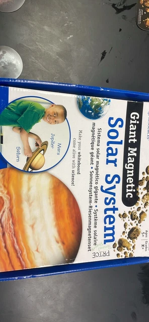 LEARNING RESOURCES GIANT Magnetic Solar System Whiteboard Display 13 ...