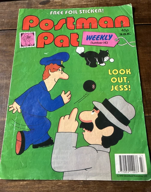 ‘POSTMAN PAT’ COMIC, Number 143, 1992 £4.61 - PicClick UK