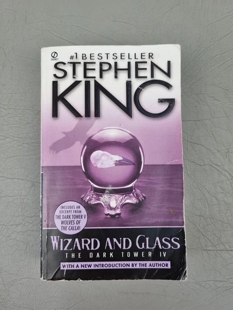 WIZARD AND GLASS the Dark Tower IV by Stephen King, Paperback Book ...