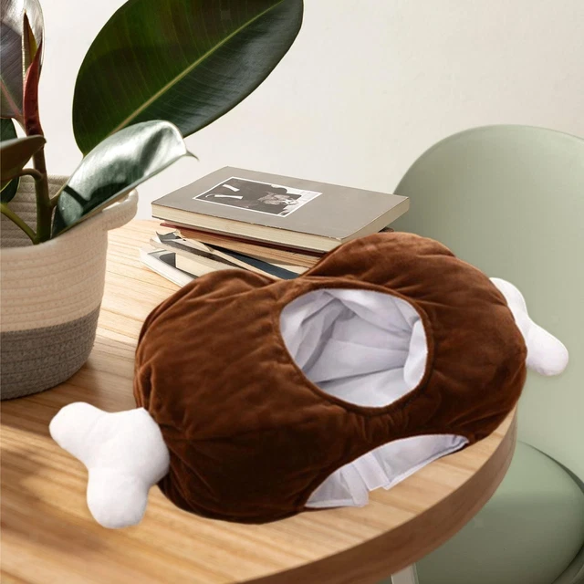 CHICKEN BONE HAT Costume Realistic Prop for Masquerade Role Play Pub ...