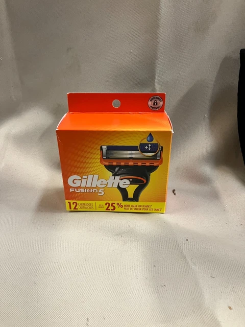 GILLETTE FUSION5 MEN Razor Blade Refills 12 Count $40.90 - PicClick AU