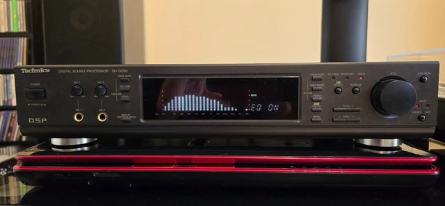 TECHNICS SH-GE90 DIGITAL Sound Processor Graphic Equalizer (top ...