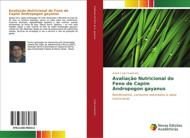 AVALIAÇÃO NUTRICIONAL DO Feno de Capim Andropogon gayanus André Cayô ...