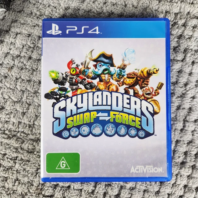 SKYLANDERS SWAP FORCE PS4 Starter Pack Video Game Portal 3x Character ...