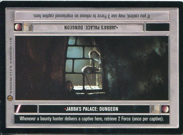 STAR WARS CCG Jabbas Palace Card Jabbas Palace : Dungeon £0.99 ...