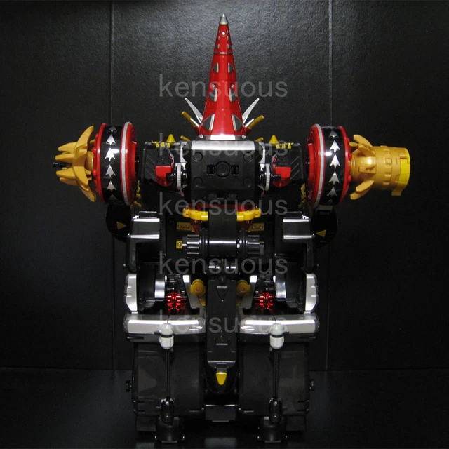 POWER RANGERS DINO Thunder Mezodon Megazord Styracozord Triassic Zord ...