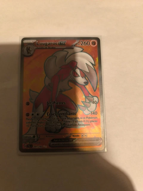 CARTE POKÉMON LOUGAROC EX Full Art 241/193 EV02 Evolution à Paldéa FR ...