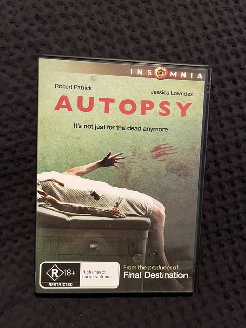 AUTOPSY (DVD, 2008) Horror Region 4 Robert Patrick Jessica Lowndes ...