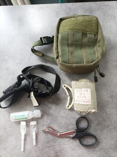 ANCIEN KIT MÉDICAL Militaire Avec Sacoche De Transport EUR 10,00 - PicClick FR
