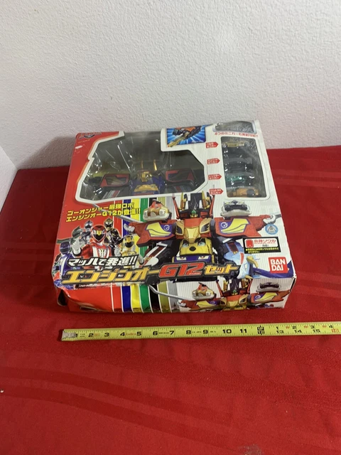 POWER RANGERS RPM Goonger Engineoh G12 set Megazord BANDAI avec boite ...