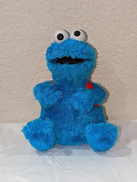 Sesame Street Count And Crunch Cookie Monster Plush - vrogue.co