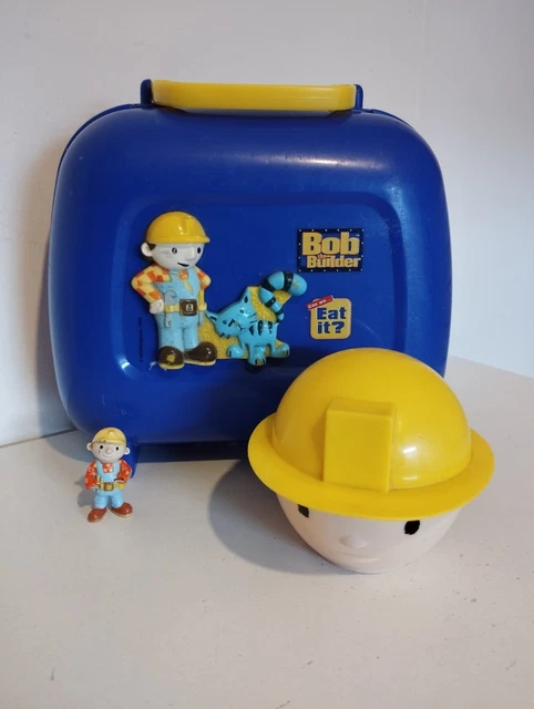 VINTAGE 1998 BOB The Builder Lunchbox & ELC 2001 Snack Pot £13.20 ...