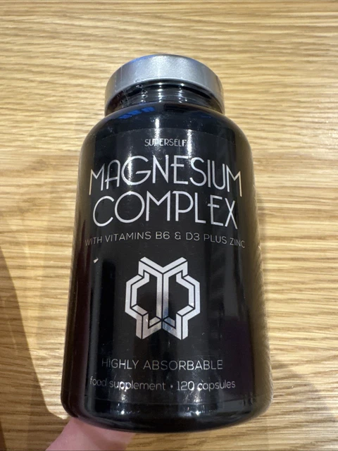 SUPER SELF MAGNESIUM Complex 120 Capsules New Date 02/27 £8.00 ...