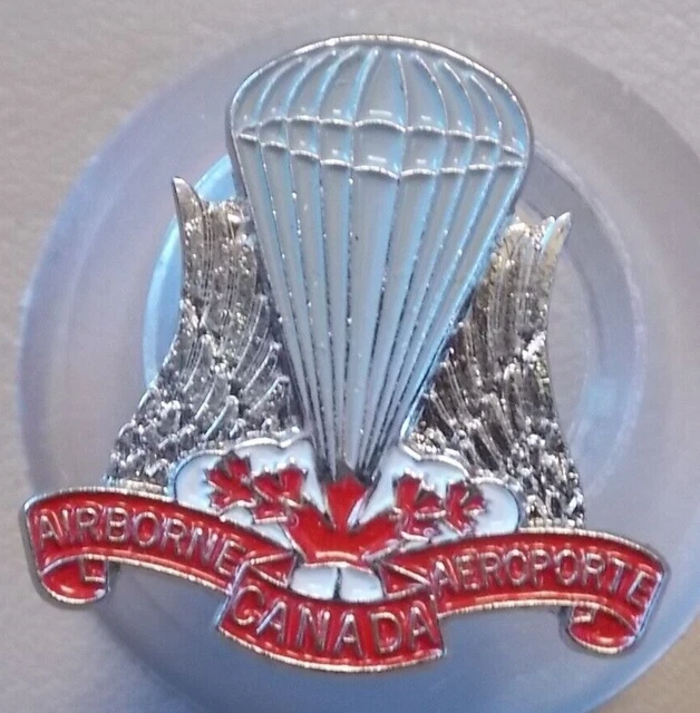 EARLY 1968 TO 1995 Canadian Airborne Regiment Lapel Pin or Badge $9.99 ...