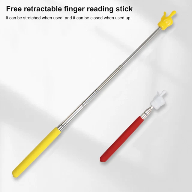 RETRACTABLE TEACHER POINTER Telescopic Rod Guiding Long Teaching ...