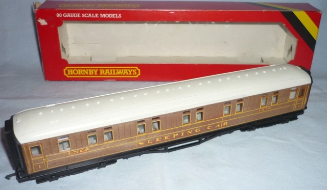 HORNBY OO GAUGE LNER GRESLEY SLEEPING CAR 1316 R448 (Black Ends) BOXED ...