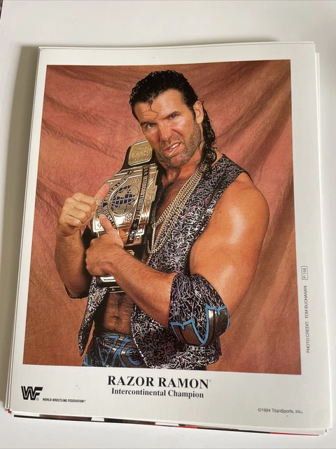 RAZOR RAMON SCOTT Hall Vintage WWF WWE NWA WCW Wrestling 8x10 Promo ...