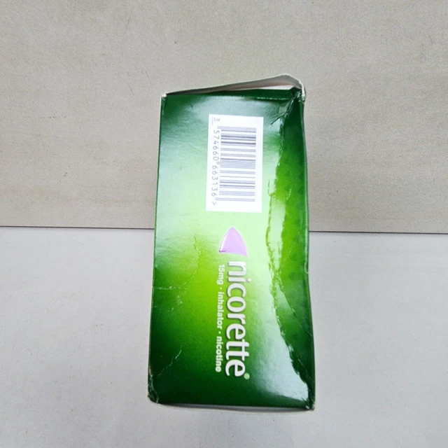 NICORETTE INHALATOR 15MG 36 Cartridges Stop Smoking Aid Exp 2028 Pack £ ...
