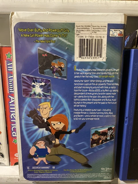 KIM POSSIBLE-SITCH IN Time (VHS, 2004) £31.79 - PicClick UK