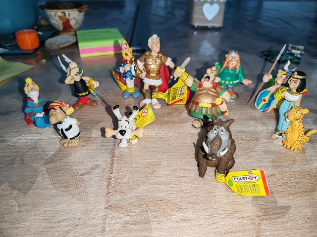 LOT DE 11 Figurine Astérix Plastoy Année 90's Uderzo, Goscinny BD A ...