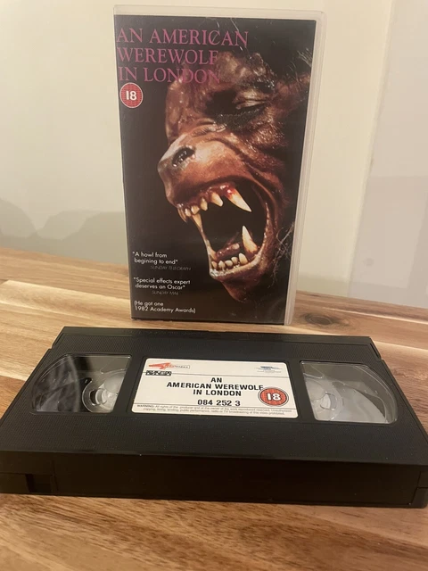 AN AMERICAN WEREWOLF In London - VHS Video Movie Cassette Tape 1993 £8. ...