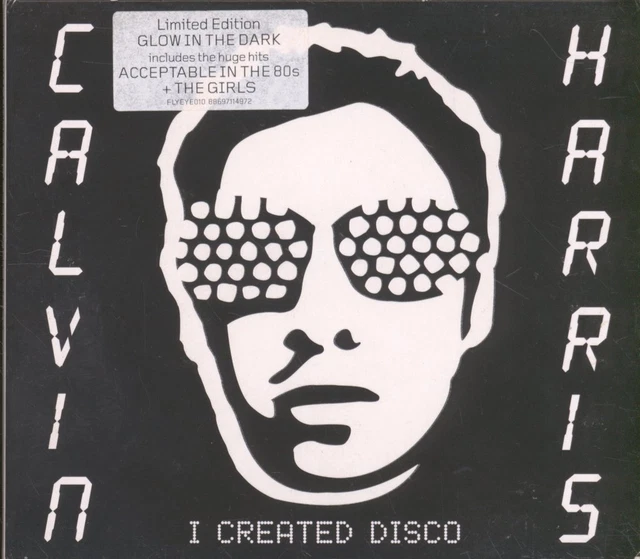 CALVIN HARRIS I Created Disco CD UK Columbia 2007 in info-stickered ...