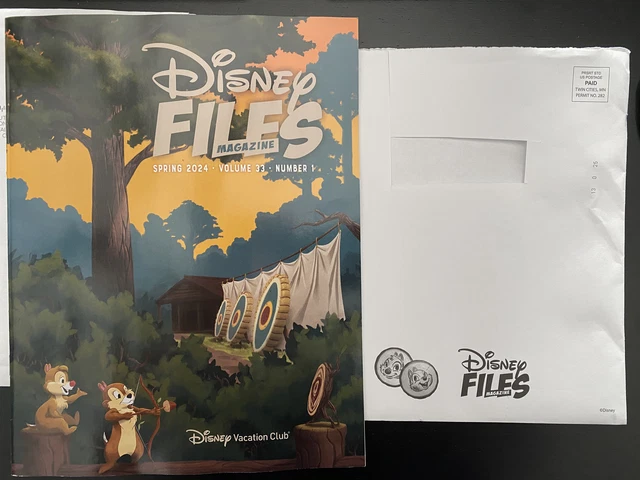 NEW DVC DISNEY Vacation Club Disney Files Magazine Spring 2024 Vol 33 ...