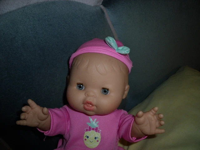 UNUSUAL SPANISH ARTIST Baby Doll Paola Reina Hb 14" Dressed In Pink ...