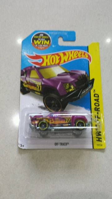 HOT WHEELS OFF Track purple - HW Off-Road 2015 Road Rally CFJ52 09B1G £ ...