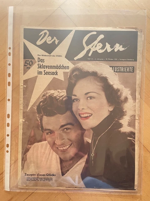 DER STERN★HEFT #42 v. 18.10.1953★J. HENDRIKS★BATHYSCAPHE★MEXIKO★H ...