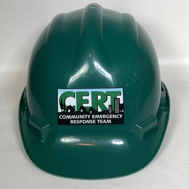 CERT COMMUNITY EMERGENCY Response Team NYPD New York City Helmet Hard ...