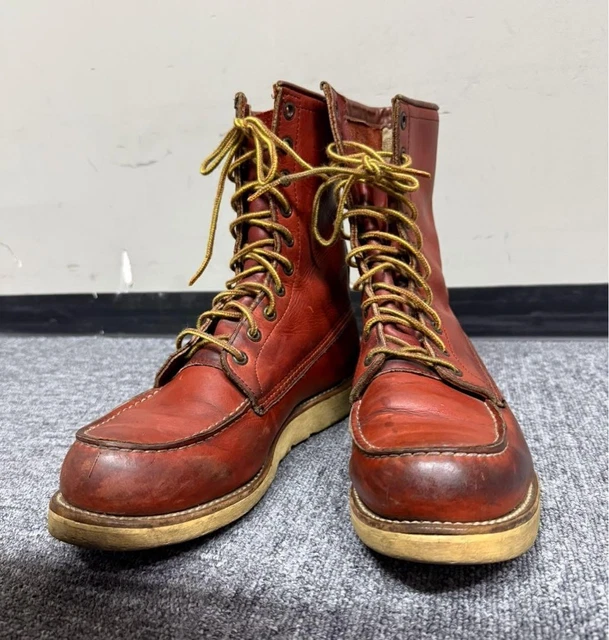 RED WING Irish Setter 877 US:8.5D Leather Brown From Japan 119254K ...