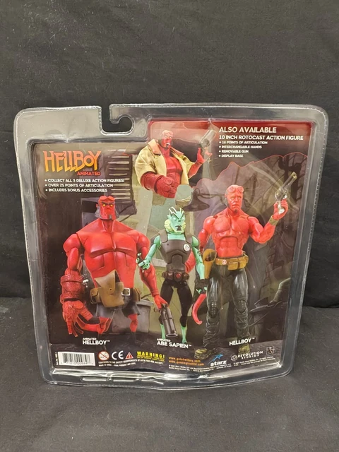 HELLBOY ANIMATED DELUXE Action Figure Gentle Giant Super Rare Authentic ...