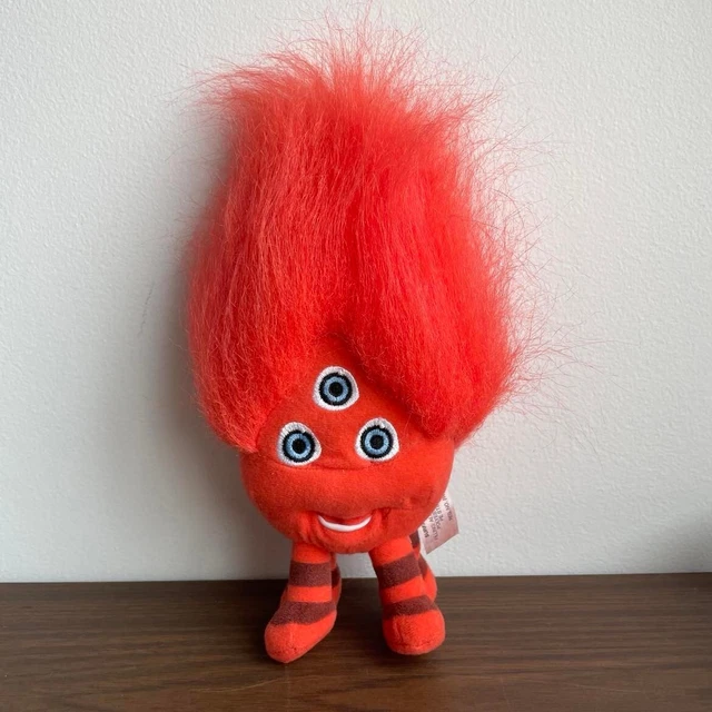 2004 HASBRO DISNEY'S Chicken Little Rare Stuffed Red Baby Alien Melvin ...