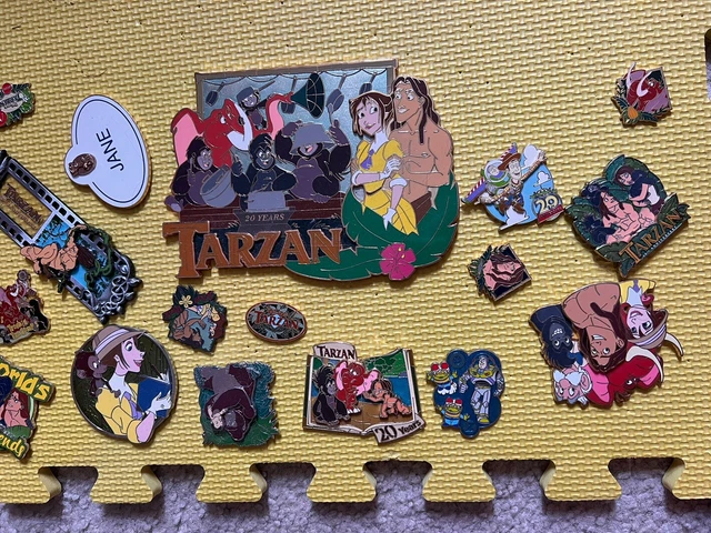 DISNEY PINS TARZAN Profile Pin, Cast Exclusive, Piece Of History $71.00 ...