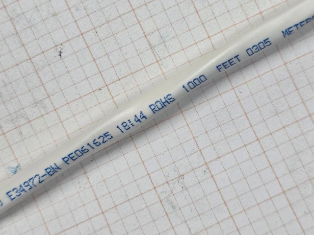 BELDEN 6100FE 14/2C Shielded Audio/Control/Speaker Cable Plenum CL2P ...