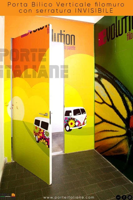 PORTE À SOUFFLET Vertical Filomuro Avec Serrure Invisible EUR 1.016,28 ...