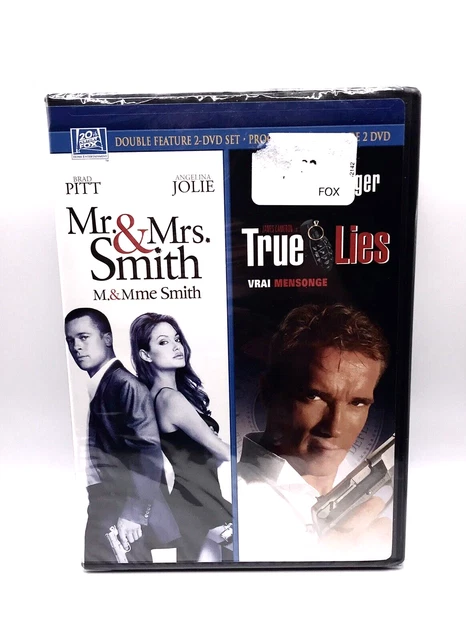 MR. & MRS. Smith/True Lies (DVD, 2010) Double Feature (Brand New) Jolie ...