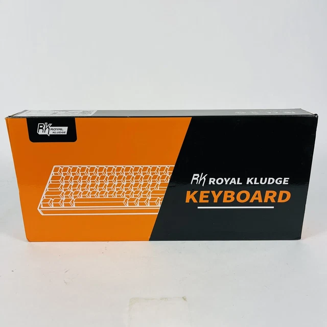 ROYAL KLUDGE RK61 Mechanical Keyboard Black Tri Modes Blue Switch ...