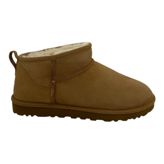 UGG CLASSIC ULTRA Mini Chestnut Seed Suede Sheepskin Men's Boots Us ...