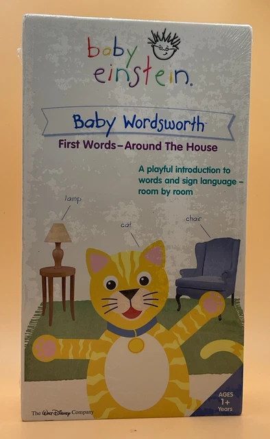 BABY EINSTEIN: BABY Wordsworth First Words - Around The House VHS 2005 ...